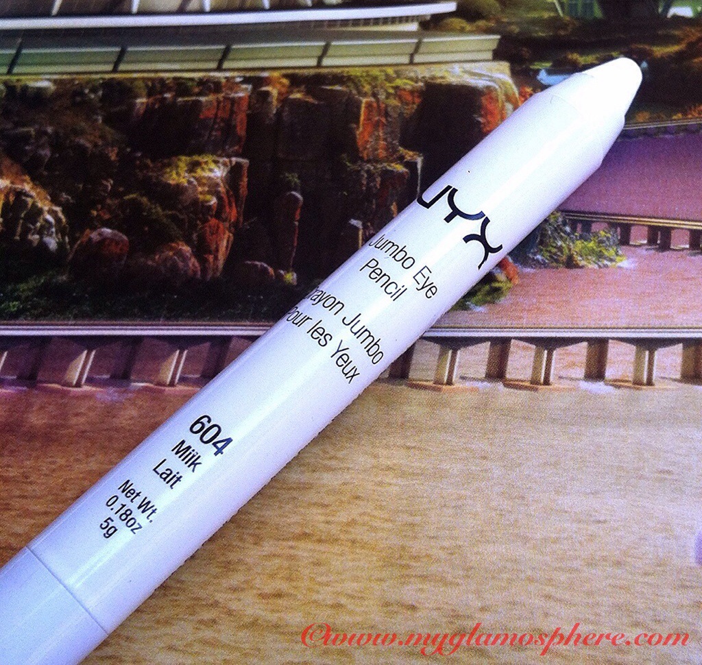 Product Review : NYX Milk Jumbo Eye Pencil Review - Glam O' Sphere