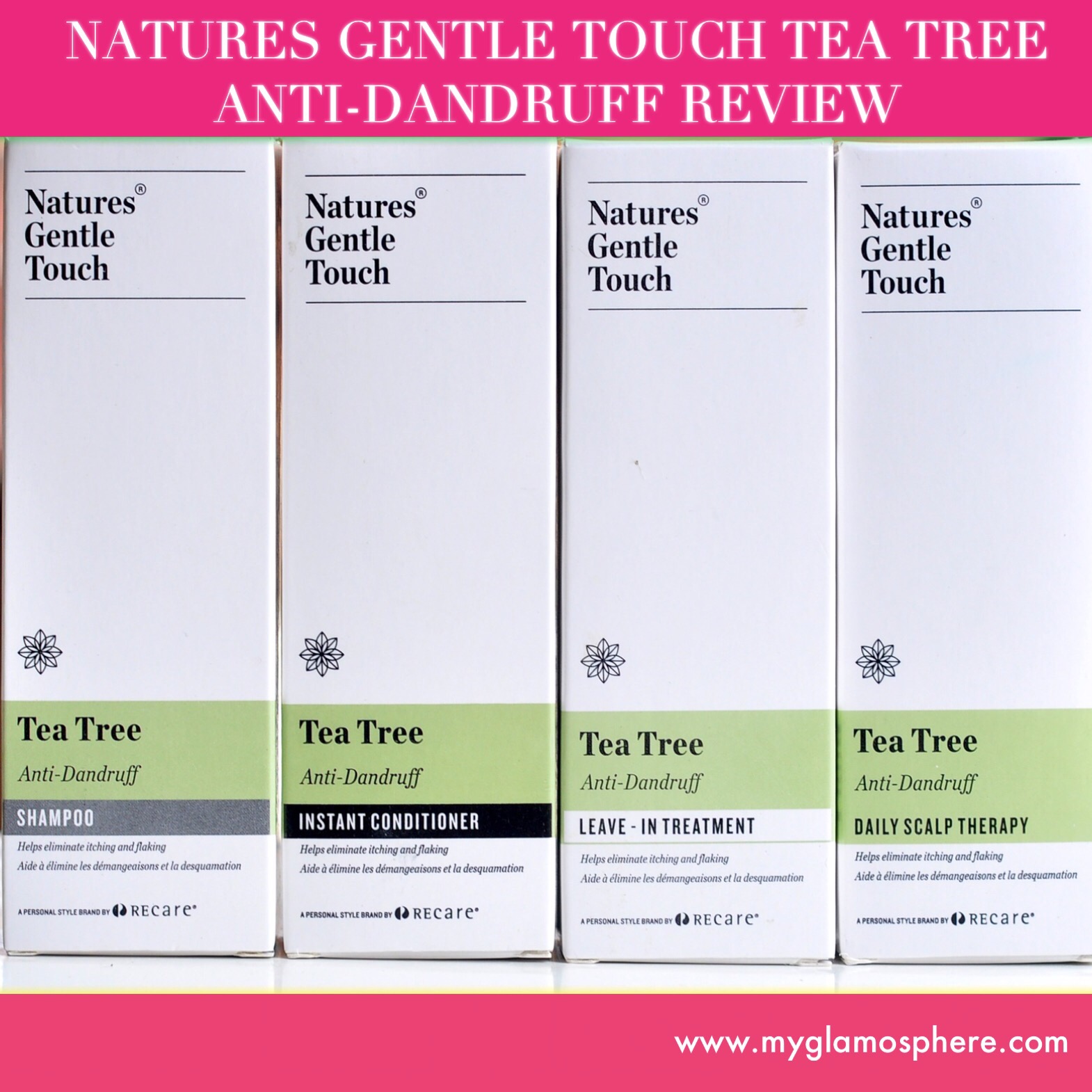Natures Gentle Touch Tea Tree Anti-Dandruff Range - Review - Glam O' Sphere