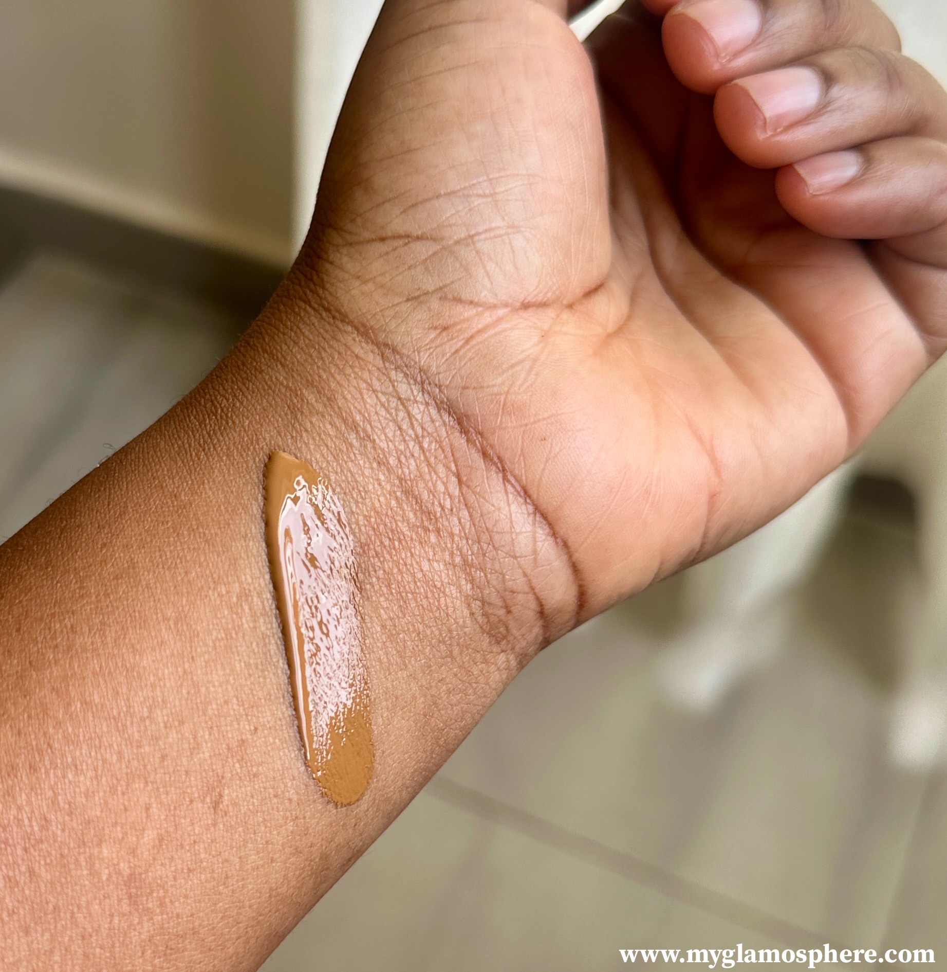 Haus Labs Triclone Skin Tech Foundation Review & Swatches - Glam O' Sphere